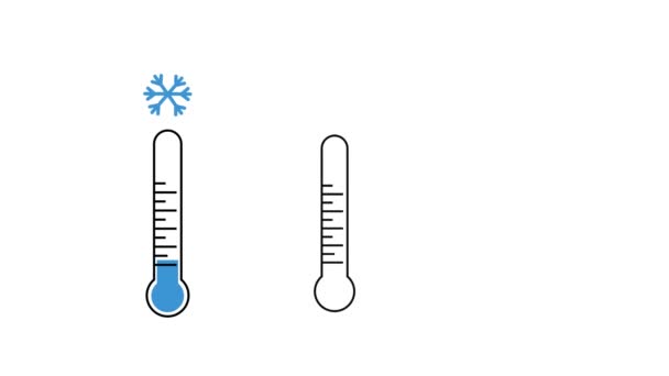 Thermometer icon. Vector. Celsius and Fahrenheit. measuring hot and ...