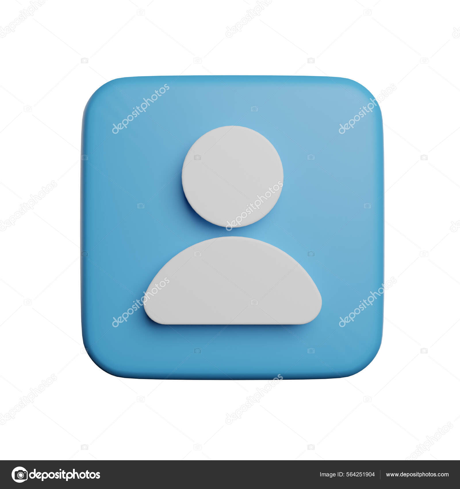 Contact Sign Icon Rendering Illustration — Stock Photo © Moudesain ...