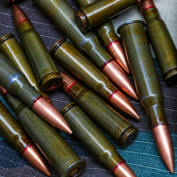 Rifle Bullets Fabric Curved Flag Ukraine Blue Yellow Colors Ukraine ...