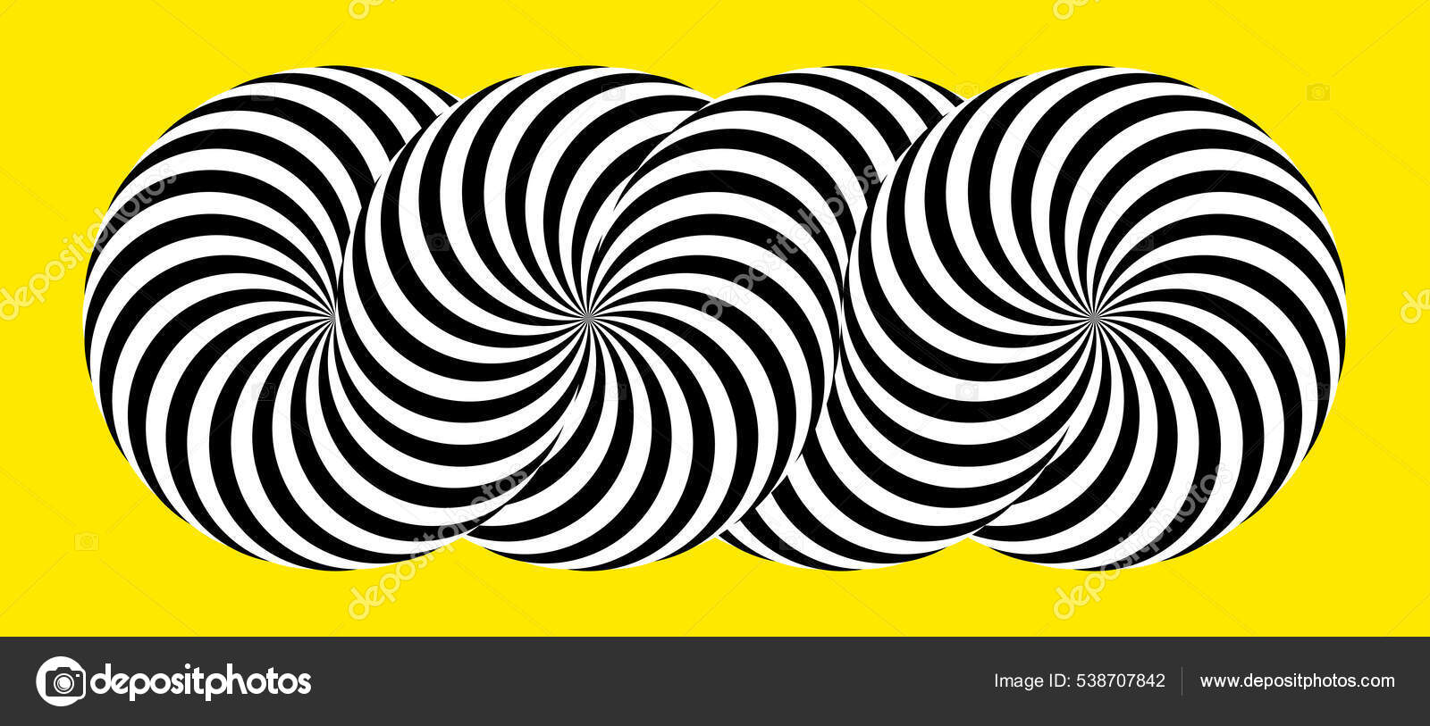 Símbolo Infinito Círculos Entrelazados Forma Imposible Fondo Color ...