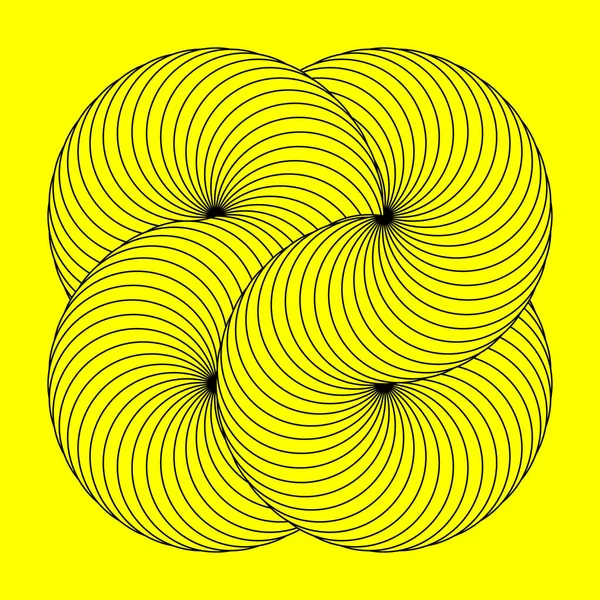 Infinity Symbol Interlaced Circles Impossible Shape Color Background ...