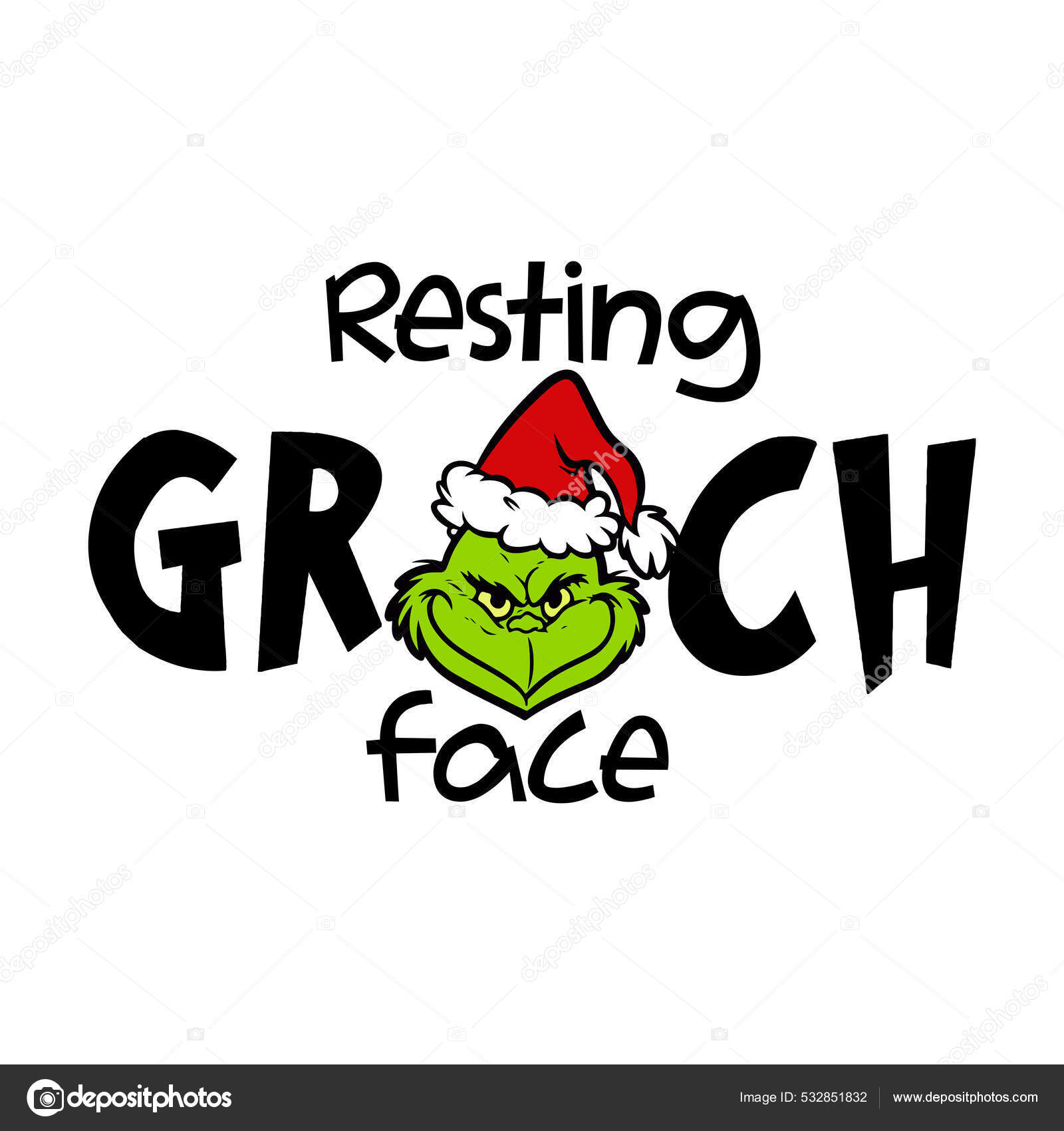Cara De Grinch Svg Grinch Gesicht Svg Bundle Clipart, Cricut, Digitale