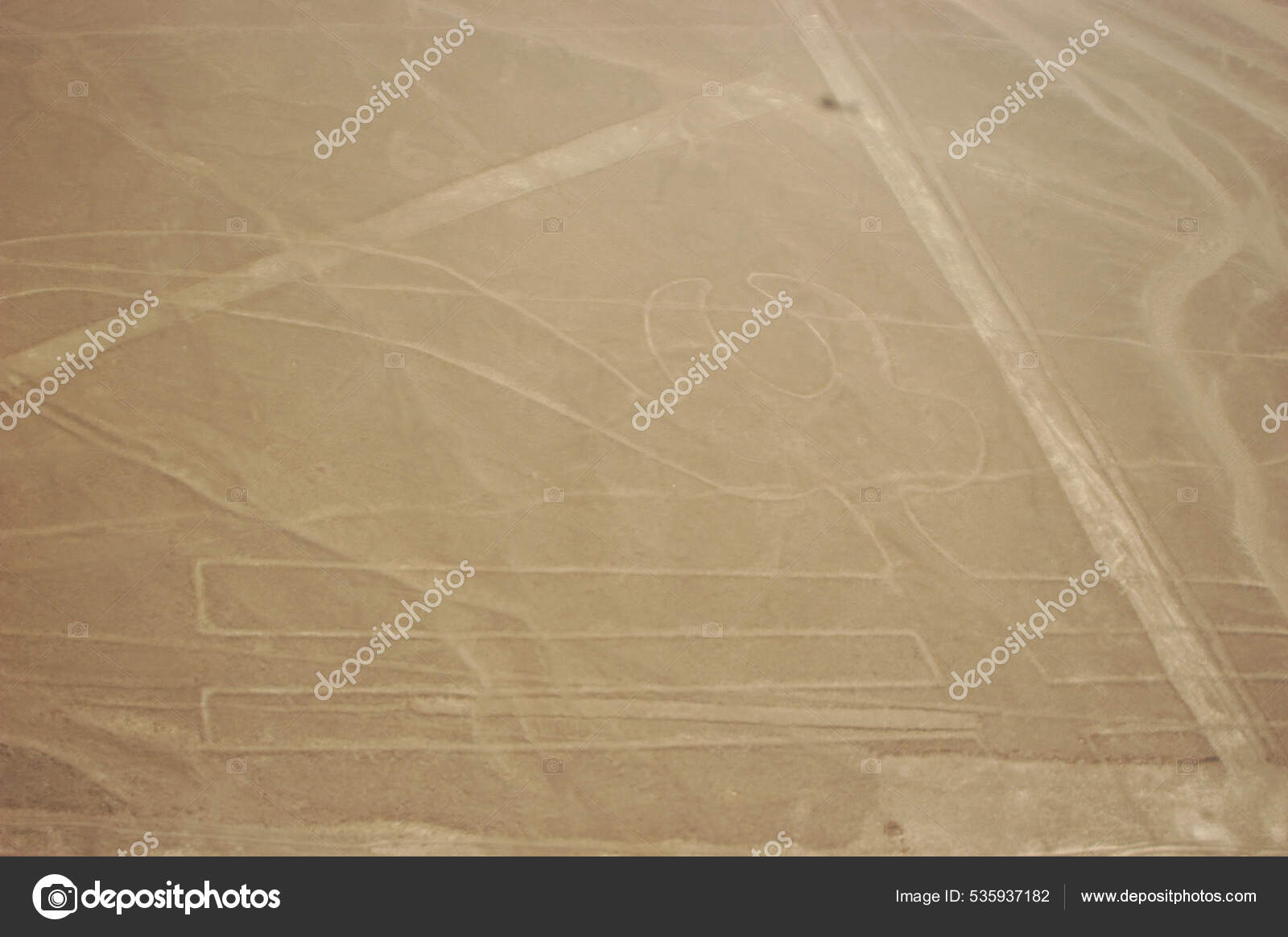 Drawings Nazca Lines Lineas Nazca Desert Nazca Peru High Quality ...