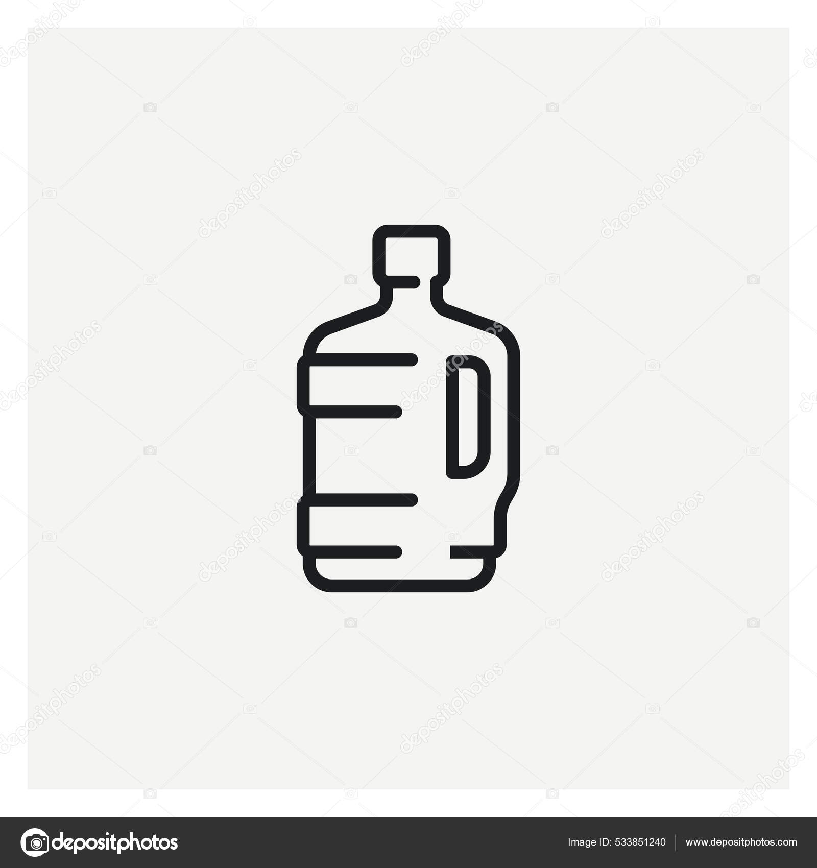Water Gallon Vector