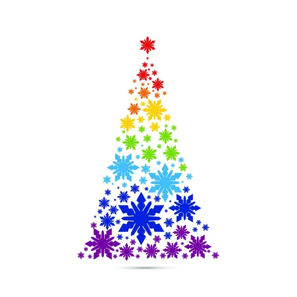 100,000 Rainbow christmas tree Vector Images | Depositphotos