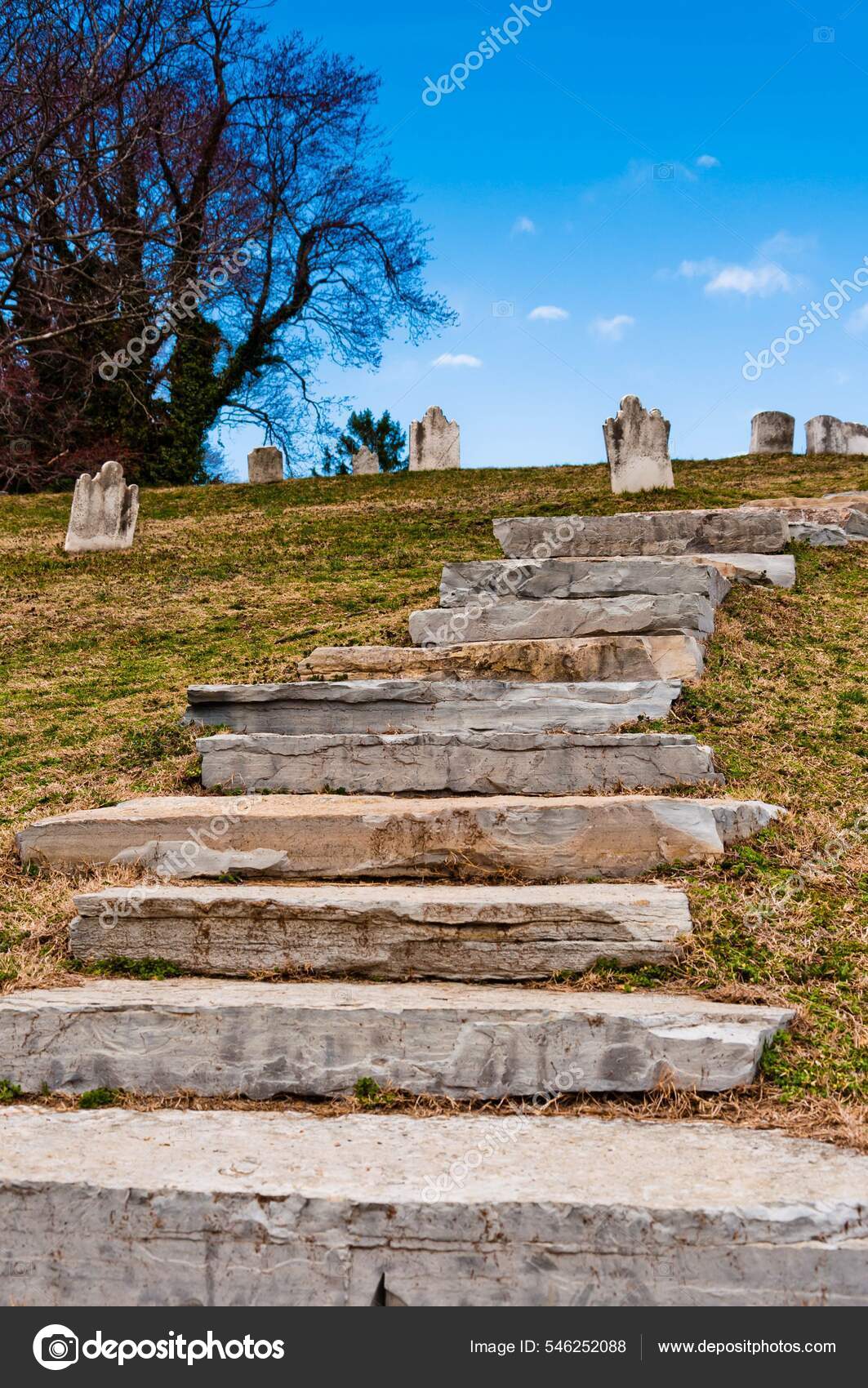 Walkway Harper Cemetery Harpers Ferry West Virginia Usa Stock Photo by ...