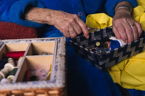Elderly woman crafts Stock Photos, Royalty Free Elderly woman crafts ...