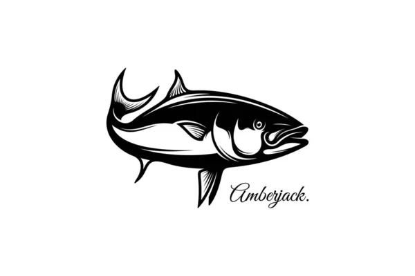 Yellowtail amberjack Vector Art Stock Images | Depositphotos