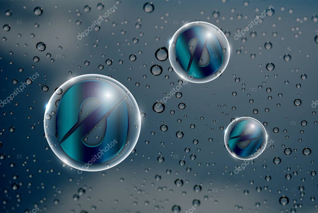 Símbolo de moneda OGN con diseño de fondo temático criptomoneda. Icono ...