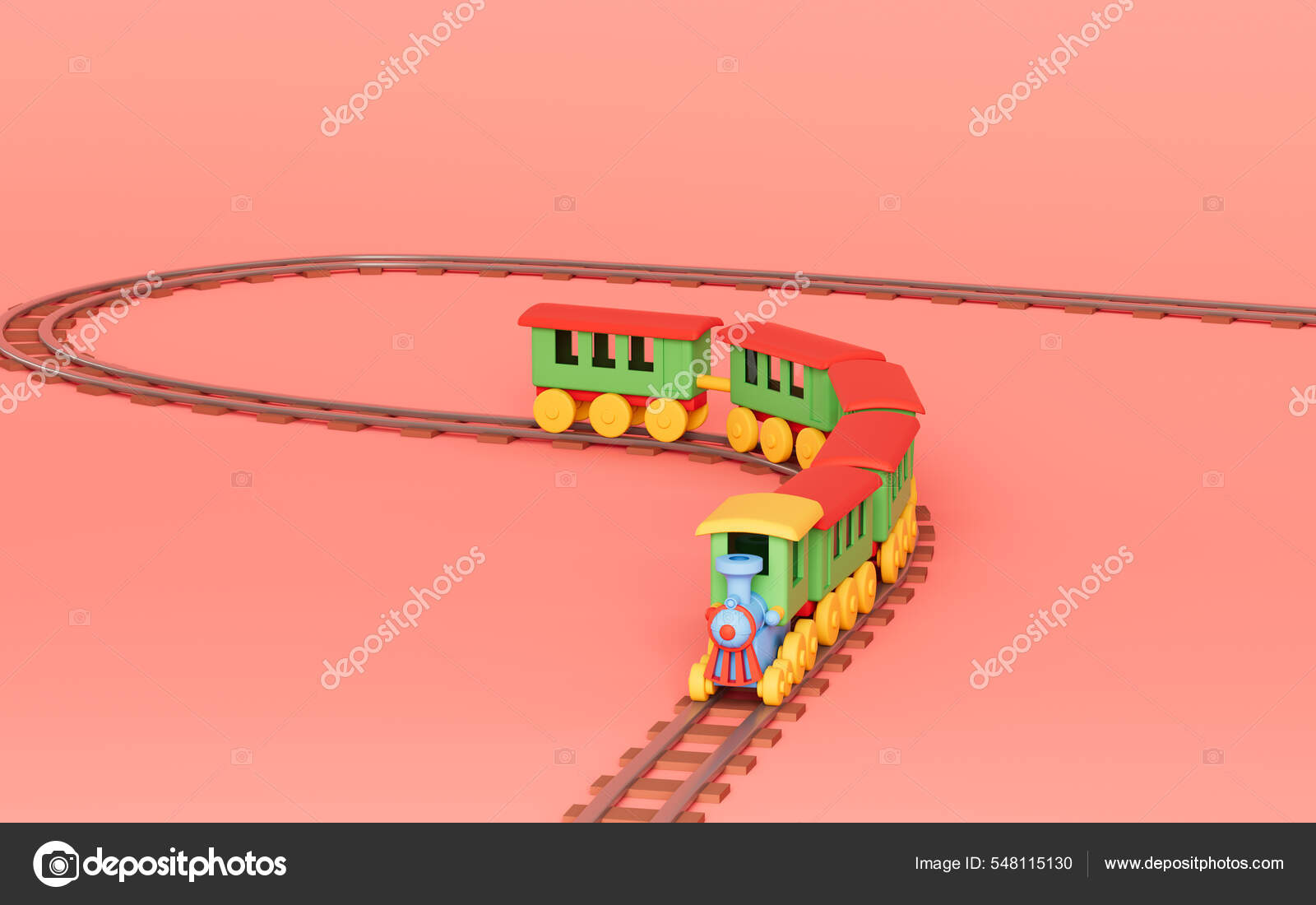 Train Tracks Wallpaper 3d