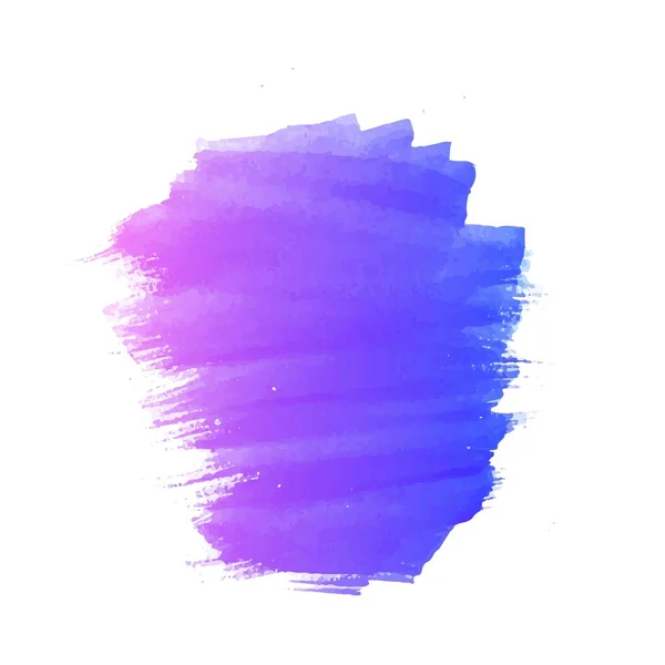 Hand Draw Colorful Watercolor Brush Strock Design Stock Vector by ...