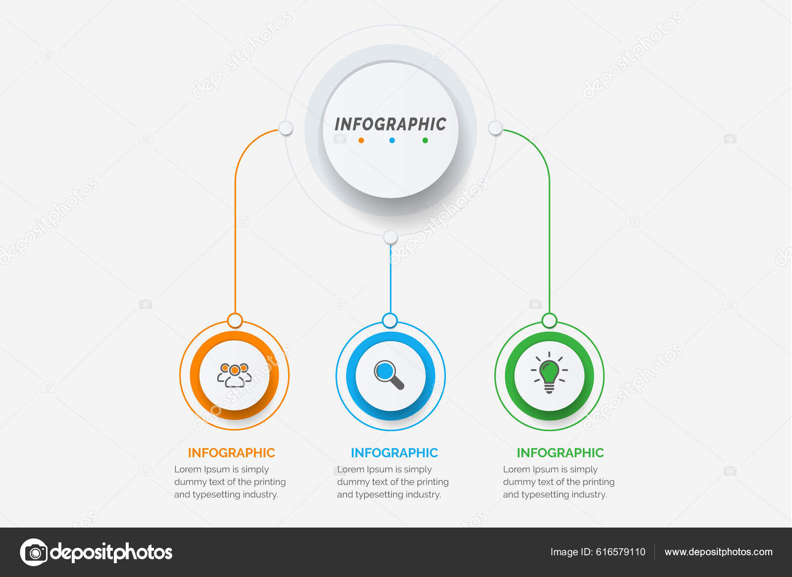 Business Data Visualization Process Chart Abstract Elements Graph ...