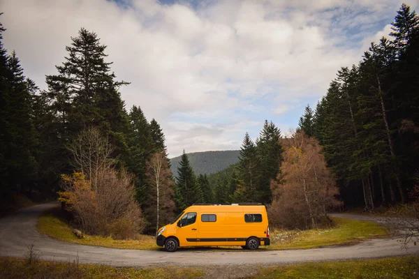 Van camping Stock Photos, Royalty Free Van camping Images | Depositphotos