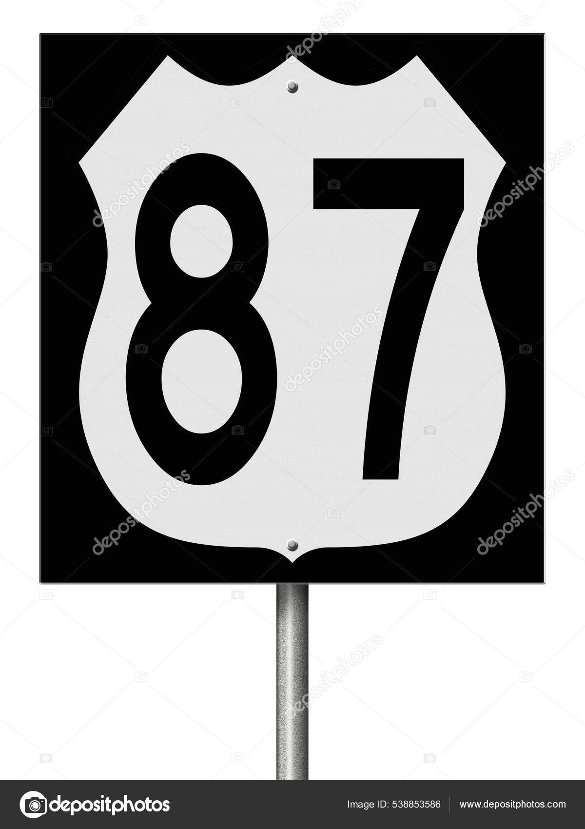 Highway Sign Route — Stock Photo © RexWholster #538853586