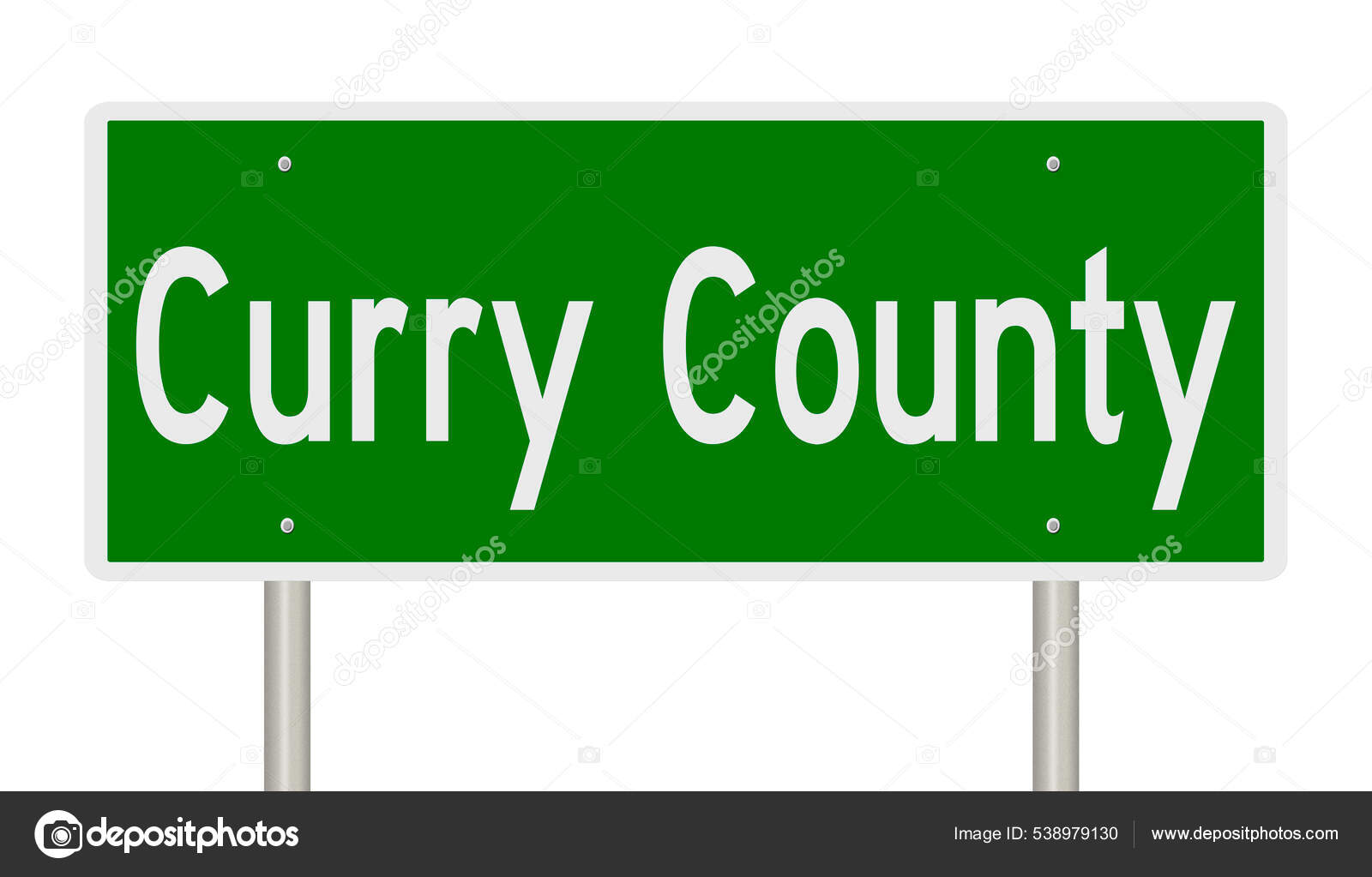 Rendered Green Highway Sign — Stock Photo © RexWholster #538979130