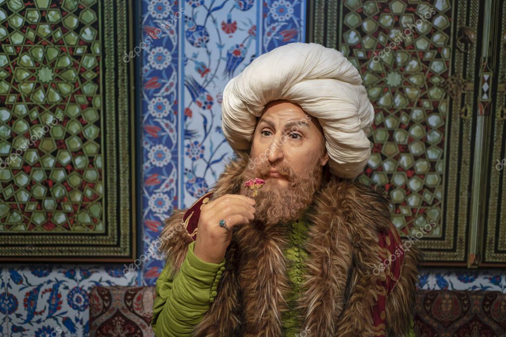 Fatih Sultan Mehmed (Mehmed el Conquistador) escultura de cera en ...