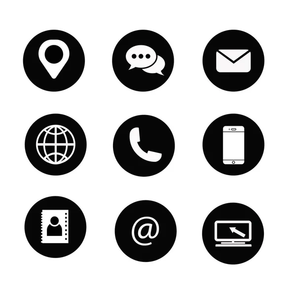 Contact icon Vector Images | Depositphotos