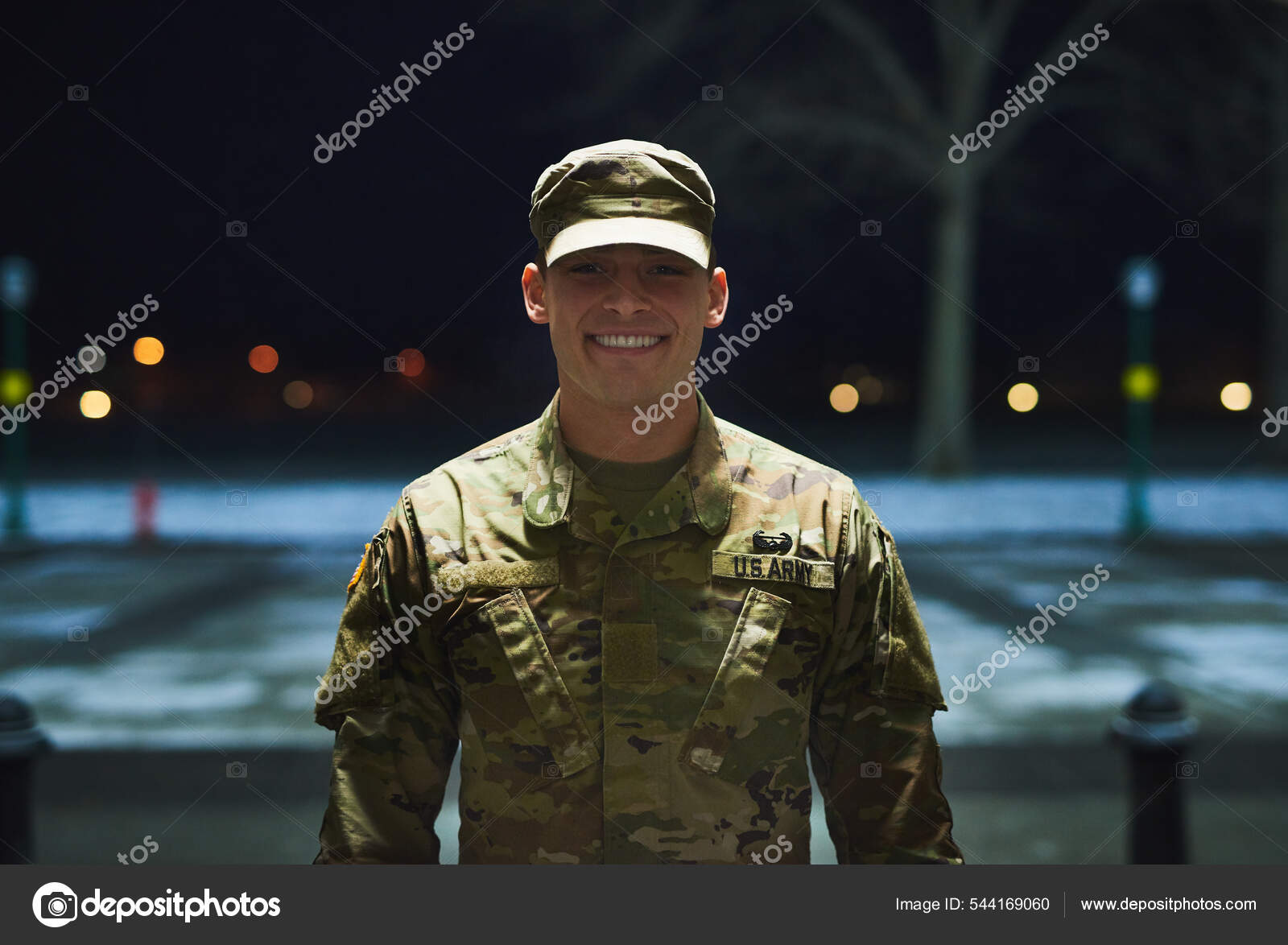 Soldier Standing Up