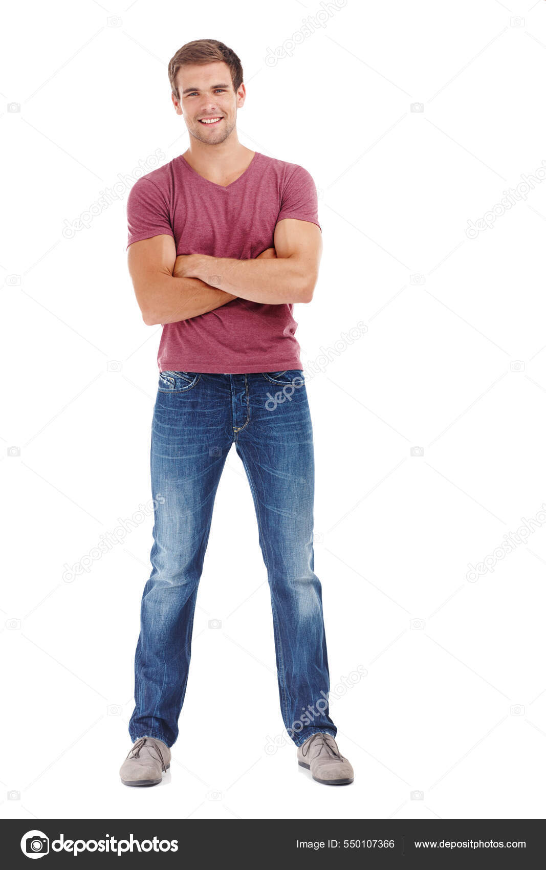 Dressed to impress. Full length shot of a handsome young man standing ...