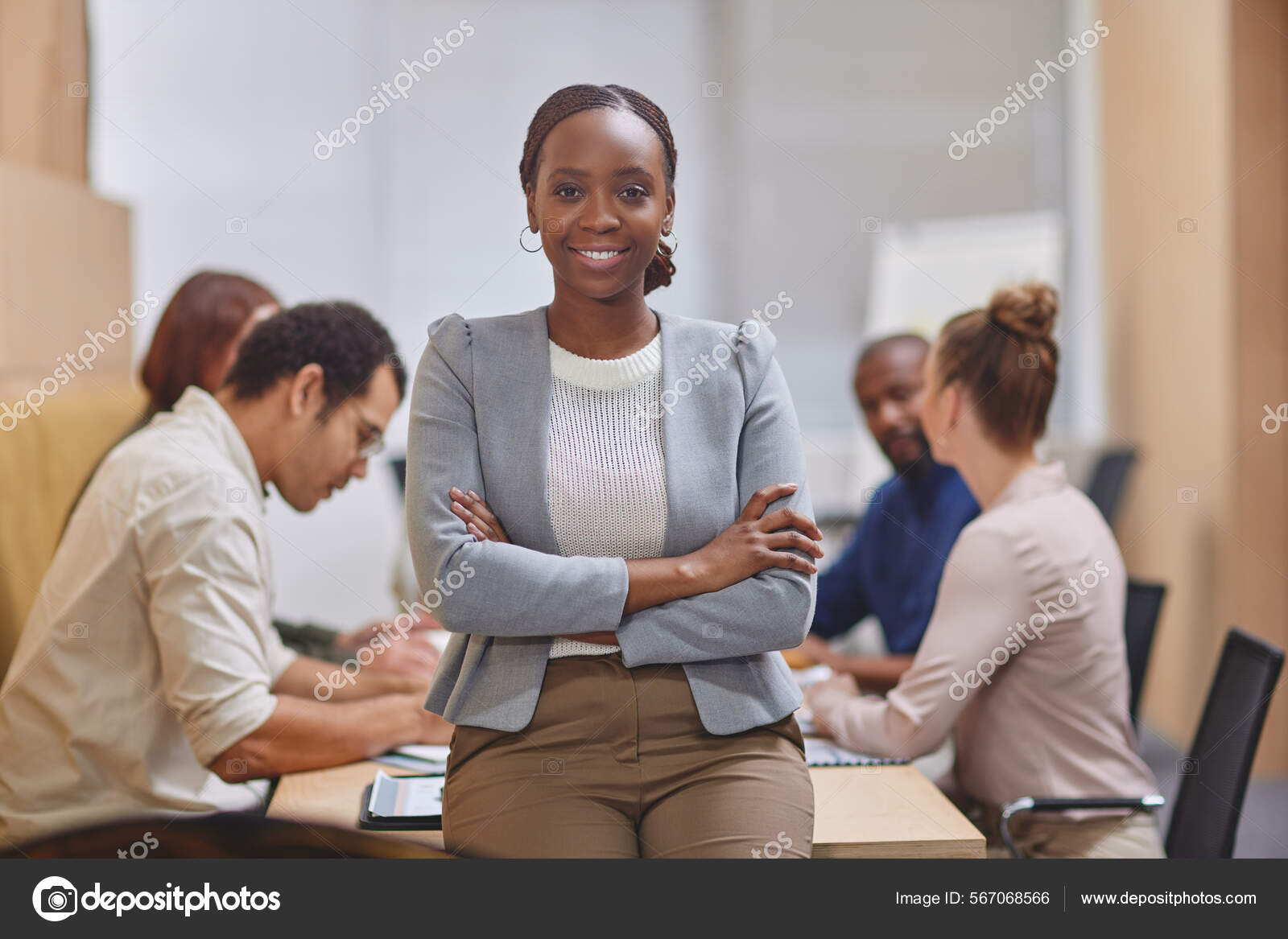 With this team behind me, its easy to be confident. Cropped portrait of ...