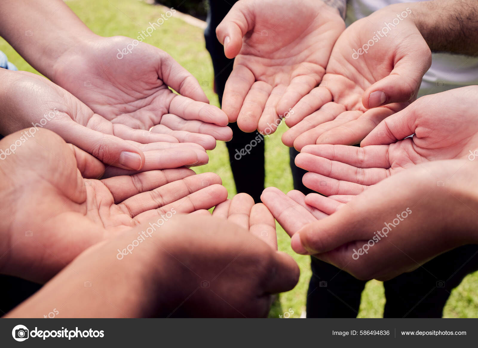Group Unrecognisable People Hands Opened Stock Photo by ©PeopleImages ... Group Unrecognisable People Hands Opened Stock Photo by ©PeopleImages ...