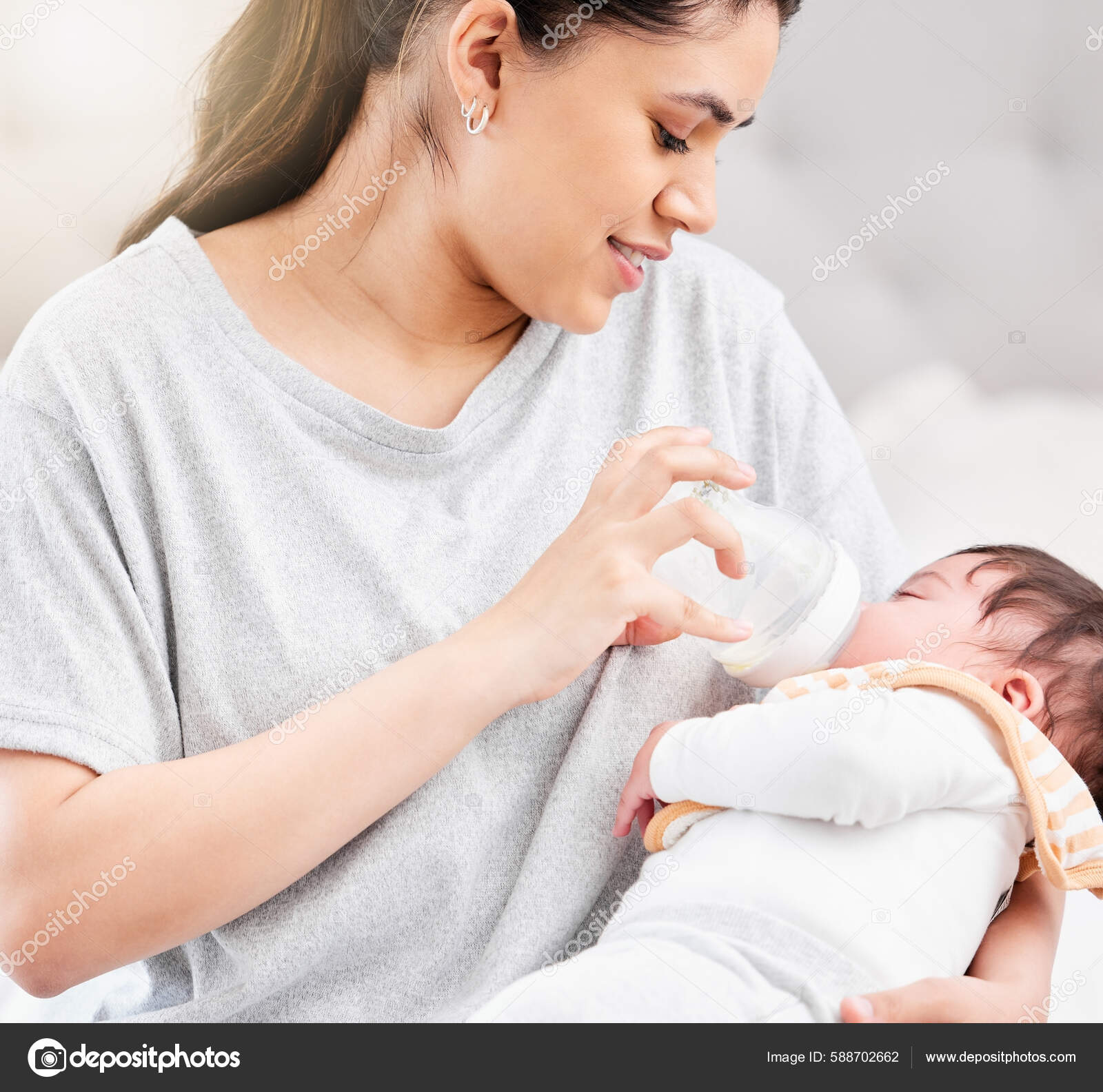 Hispanic Mother And Newborn Hispanic Mother And Newborn