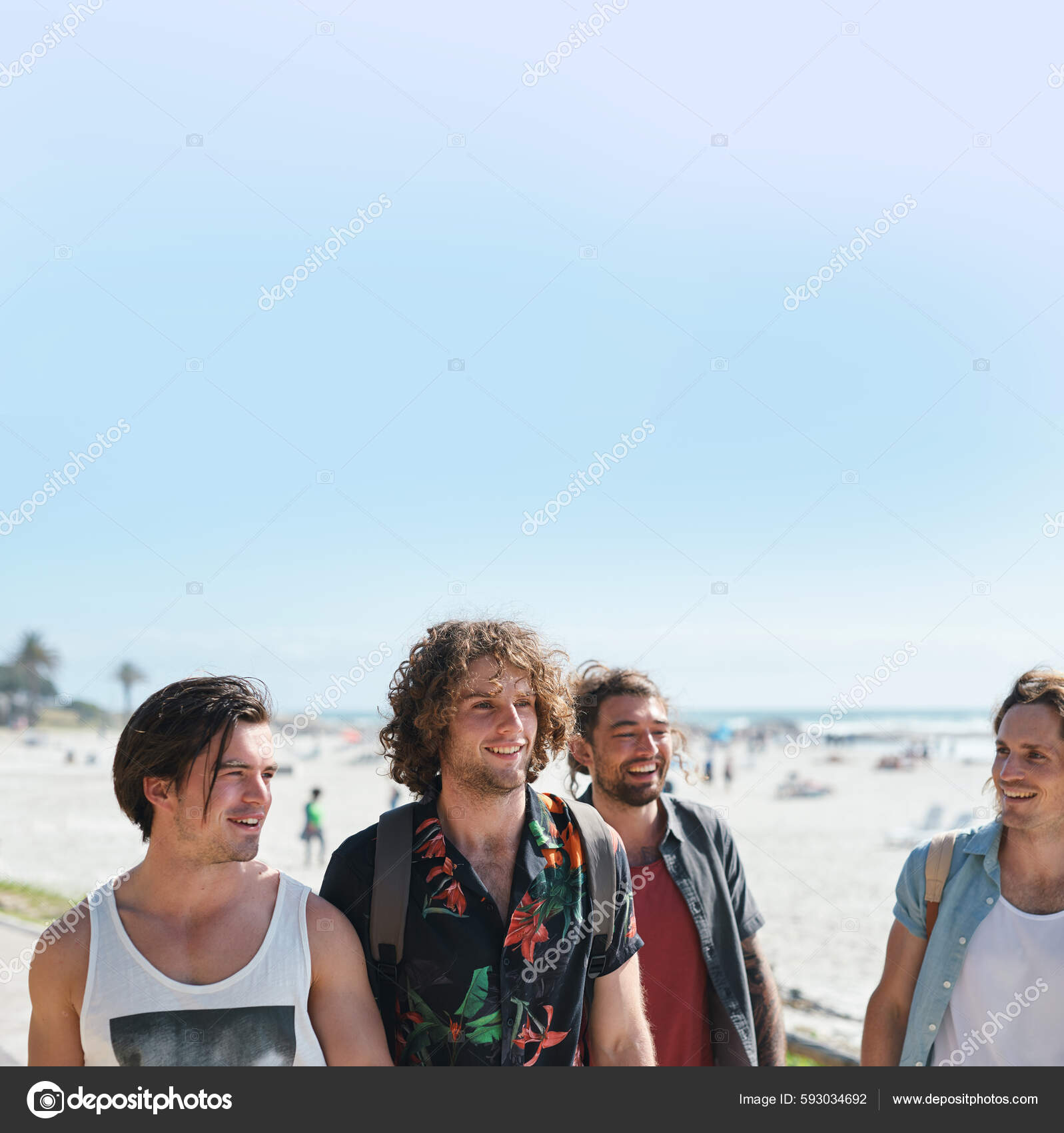 Guy Friends Hanging Out Together