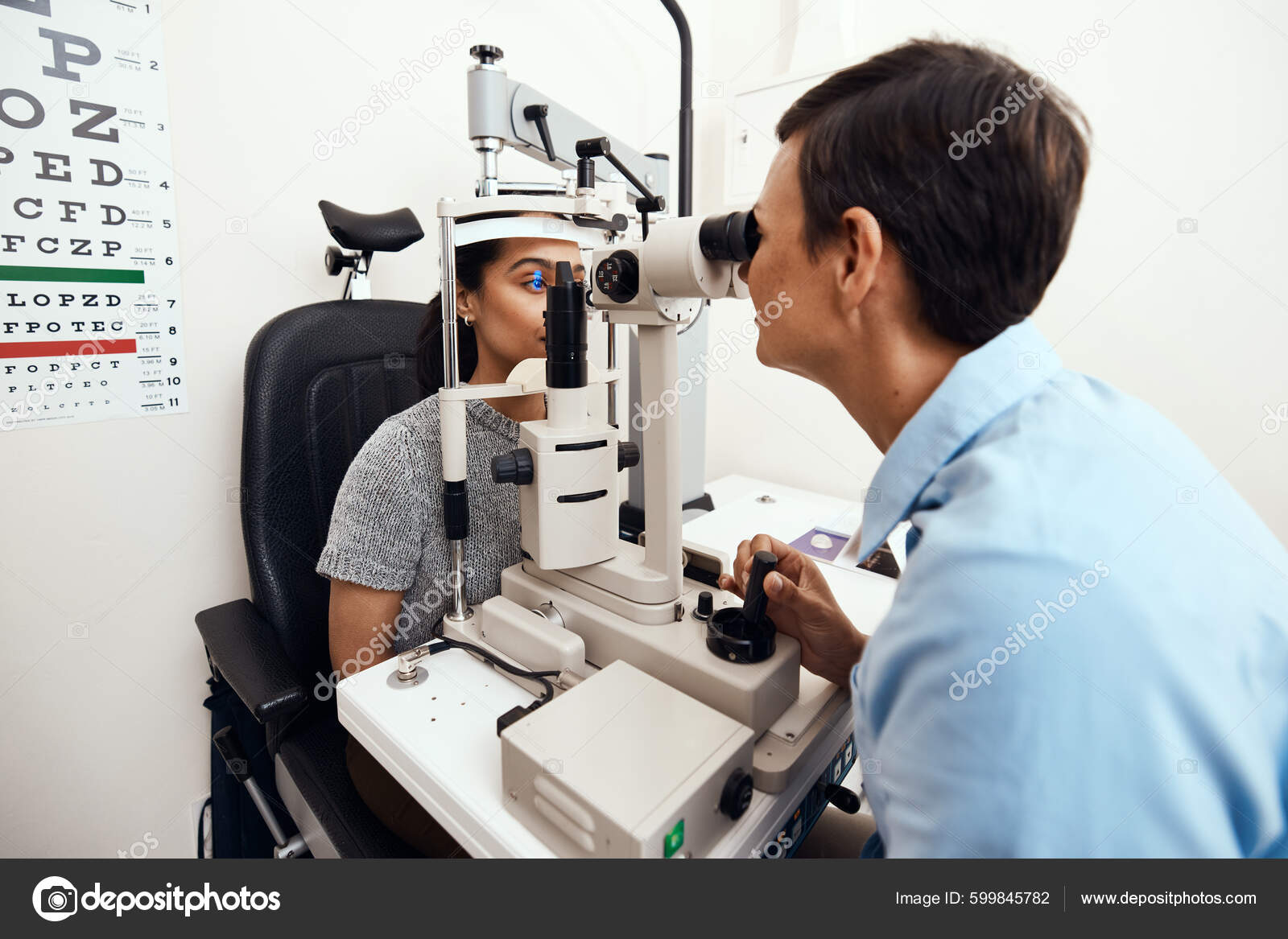 Eye Vision Test Exam Screening Optometrist Optician Ophthalmologist ...
