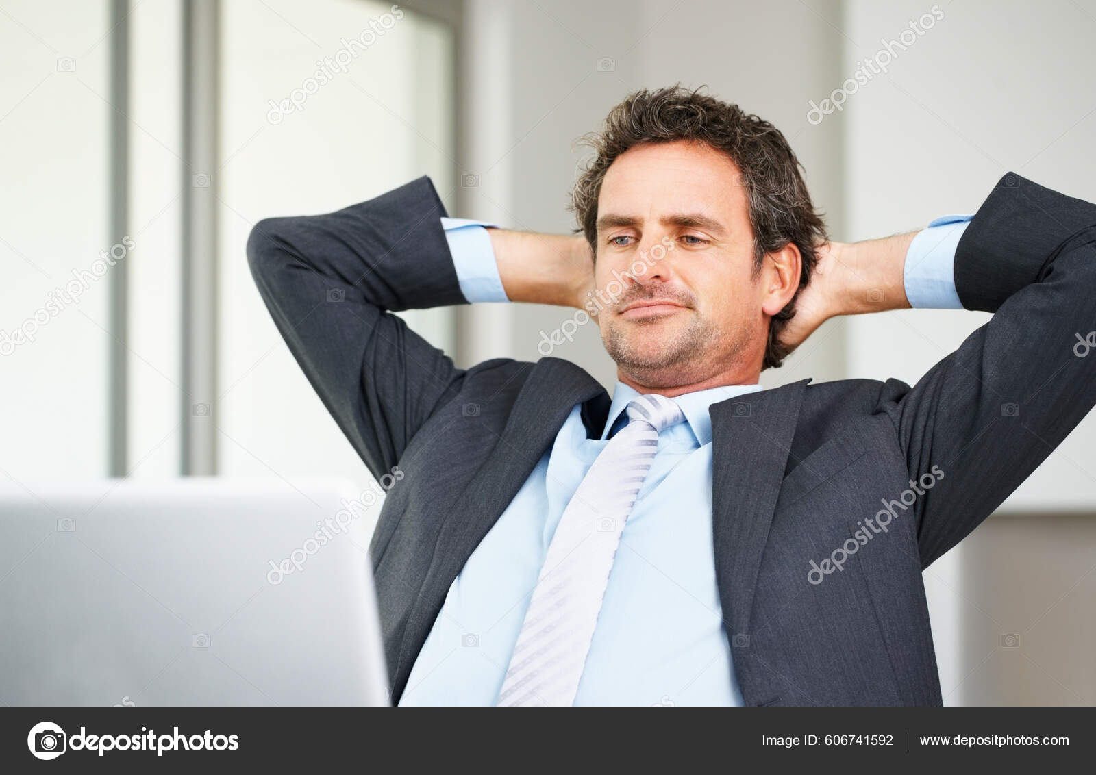 Relaxed Business Person