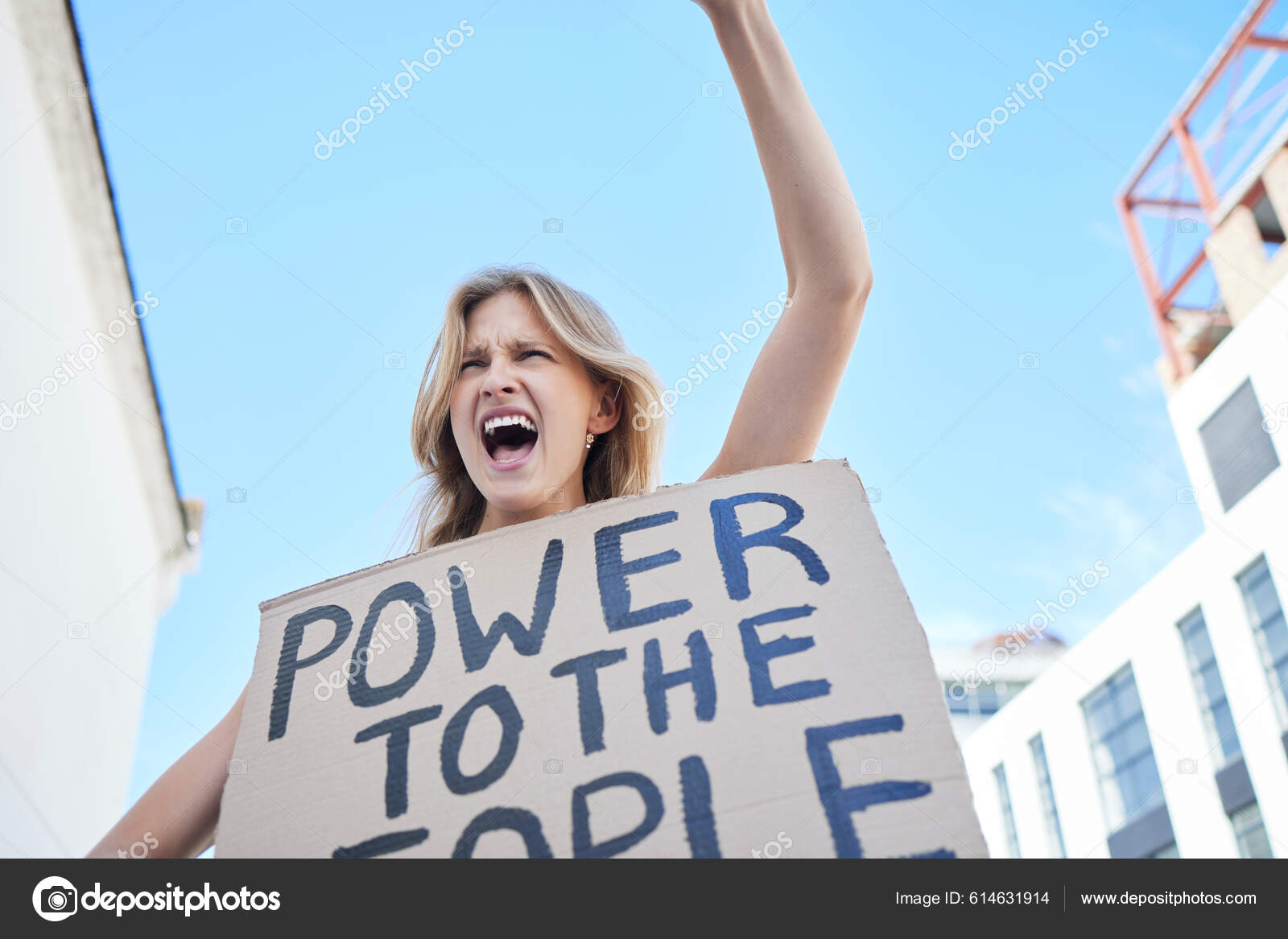 Screaming Feminist Protest