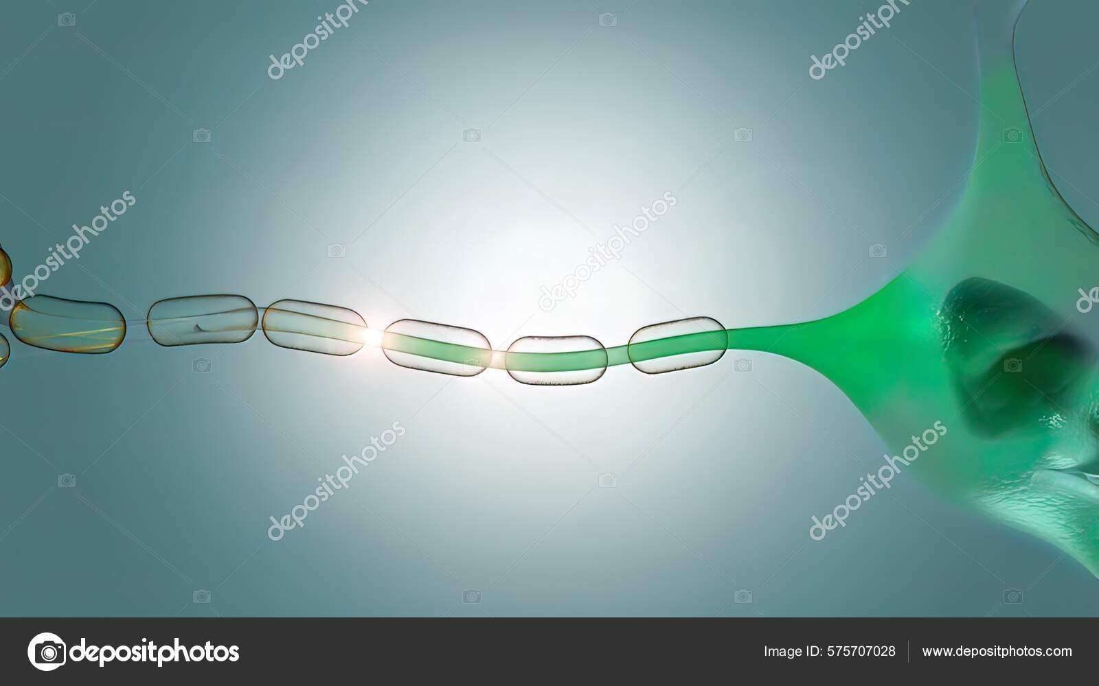 Neuron Synapses Medical Illustration Neurogenesis Remyelination Myelin ...