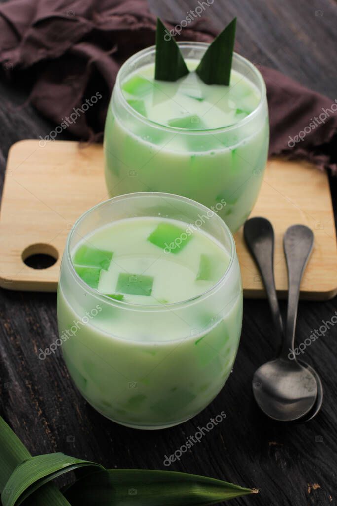 Buko Pandan, Postres Populares de Filipinas. Hecho de jalea, coco joven ...