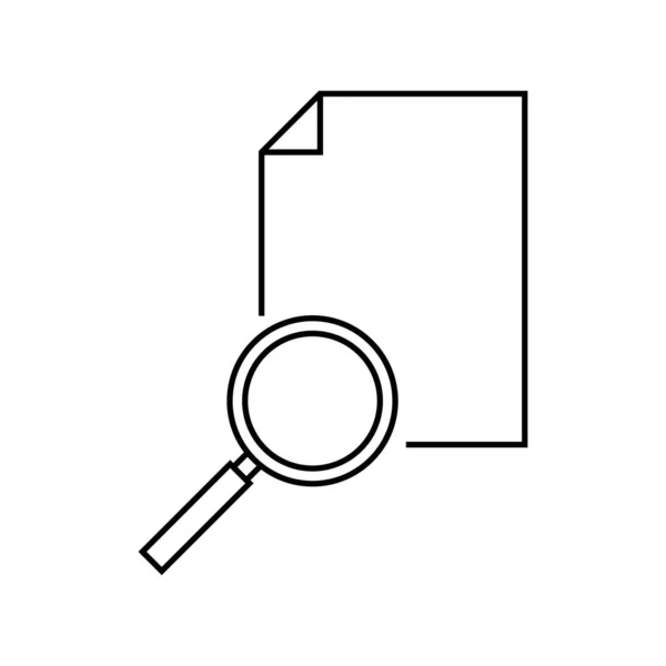 100,000 Magnifying glass over the folder Vector Images | Depositphotos