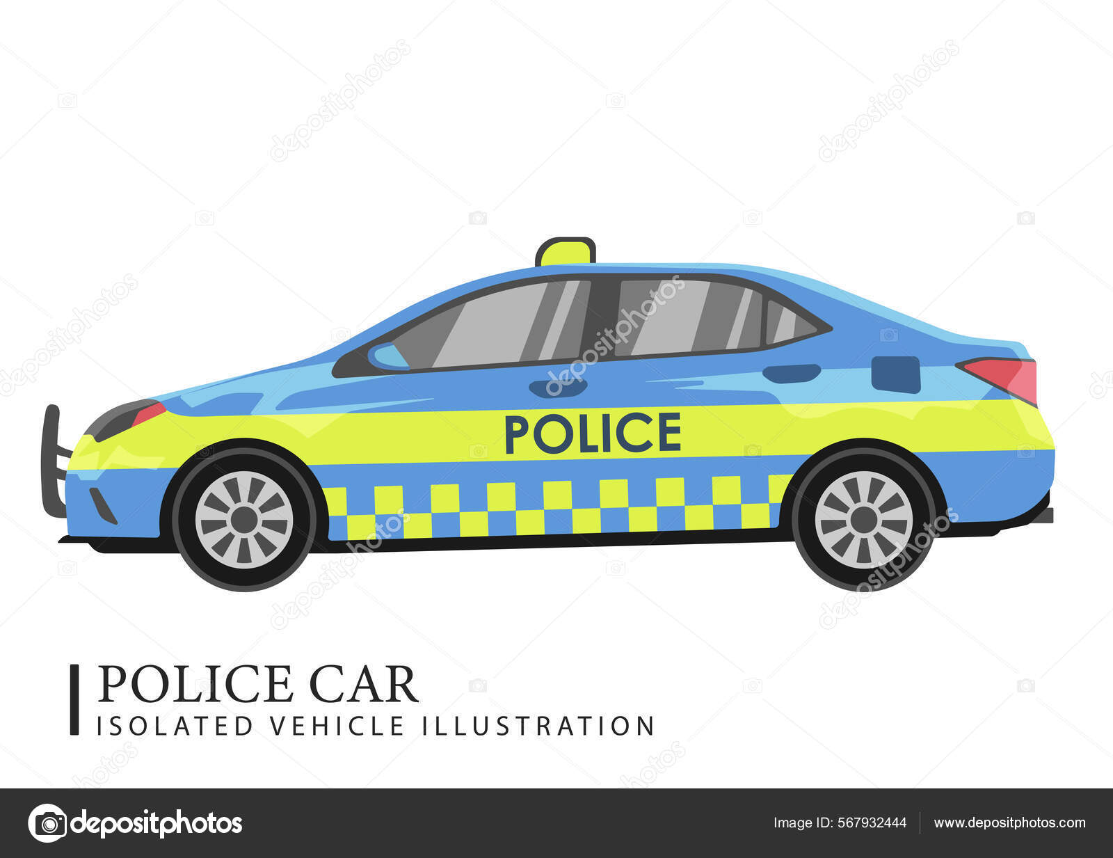 Police Officer Car Clipart