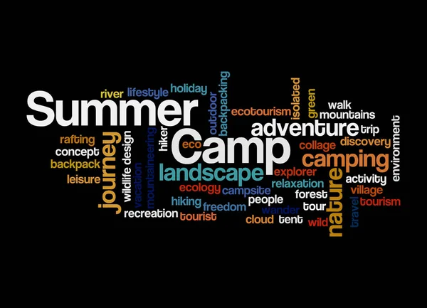 Summer camp word Stock Photos, Royalty Free Summer camp word Images ...