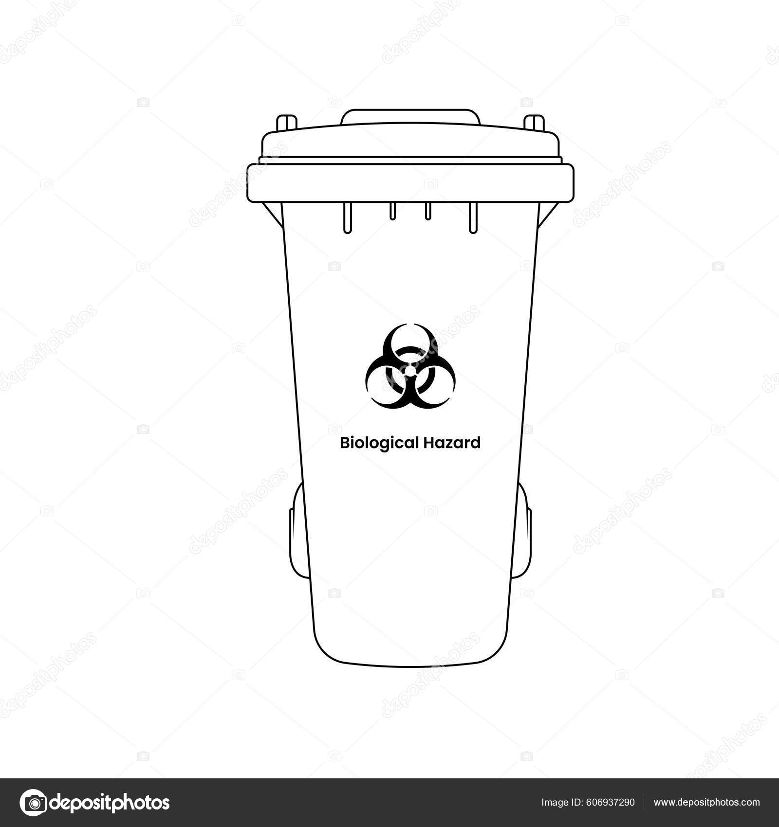 Biohazard Vector Outline
