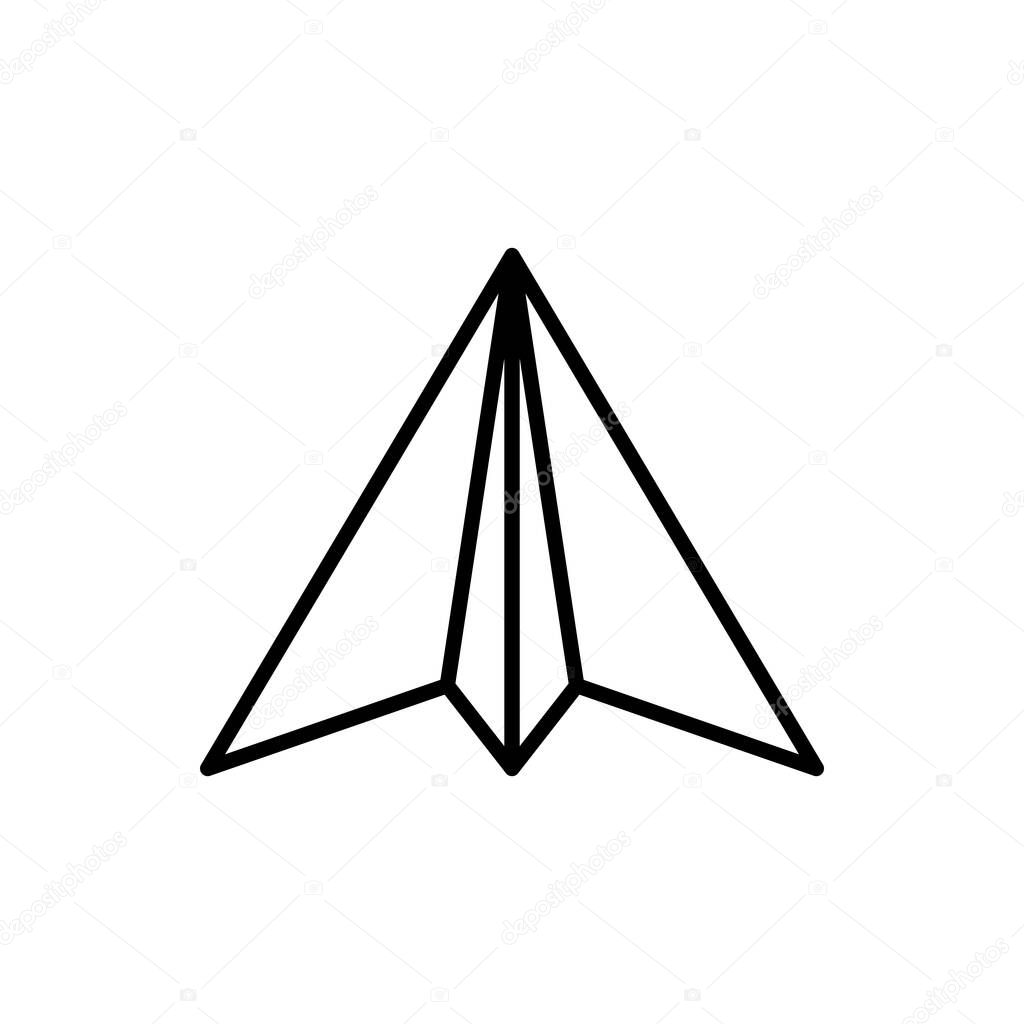 Plantilla de dise o de icono plano de papel, ilustraci n de dise o ...