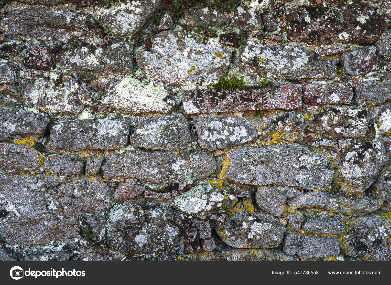 Broken Stone Wall Texture