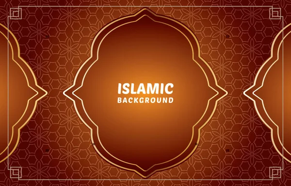 Islamic Background Blue Gold Colour Stock Vector by ©Jumadiyansah 550538126