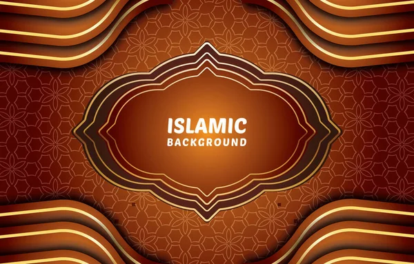 Islamic Background Silver Colour Design Stock Vector Image by ...