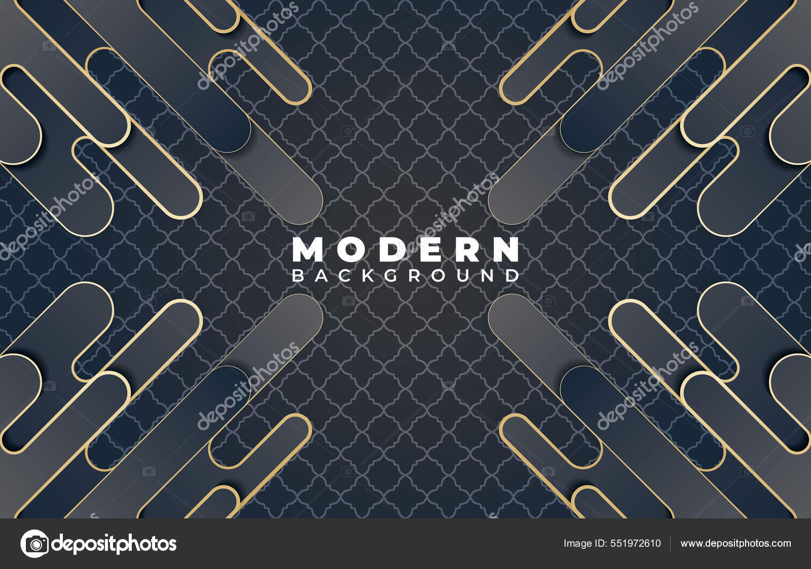 Creative Modern Background Black Colour Design Stock Vector by ...
