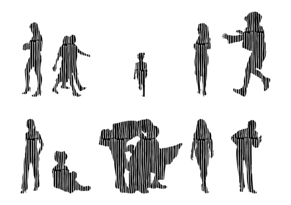 100,000 Plantilla de personas Vector Images | Depositphotos