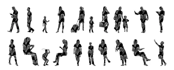 Movement Body Outlines