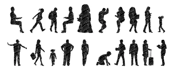 Vista Superior De Personas 2d