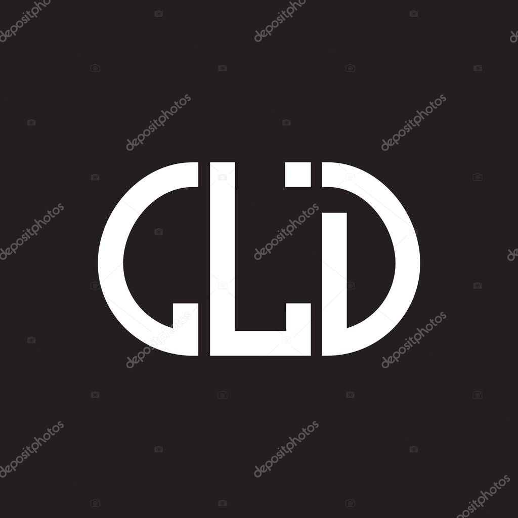 Dise o del logotipo de la letra LLD sobre fondo negro. LLD iniciales ...