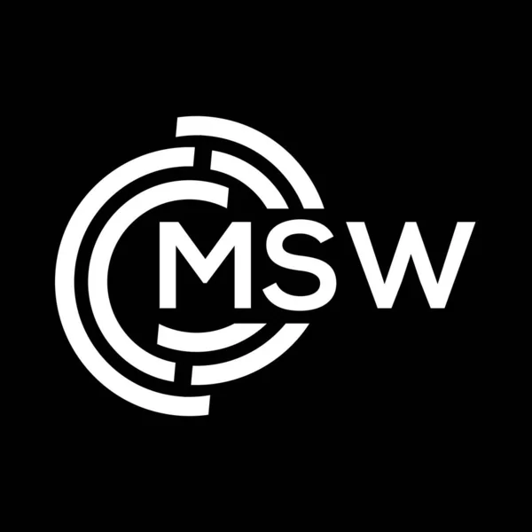 Msw logo imágenes de stock de arte vectorial | Depositphotos