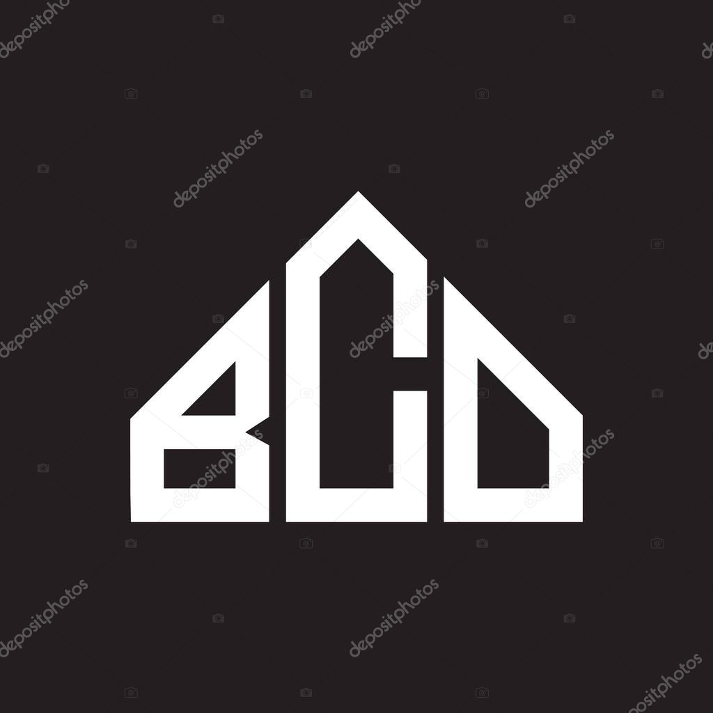 Diseño del logotipo de la carta BCO. BCO monograma iniciales letra logo ...
