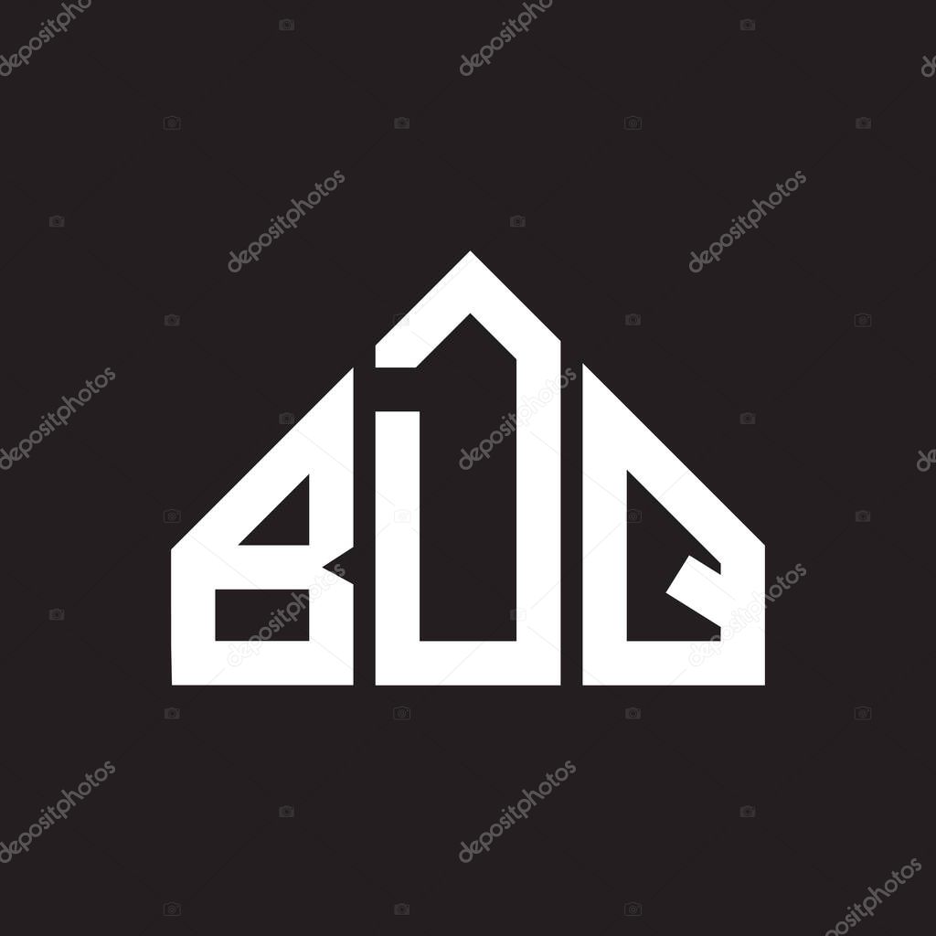 Diseño del logotipo de la letra BDQ. BDQ monograma iniciales letra logo ...