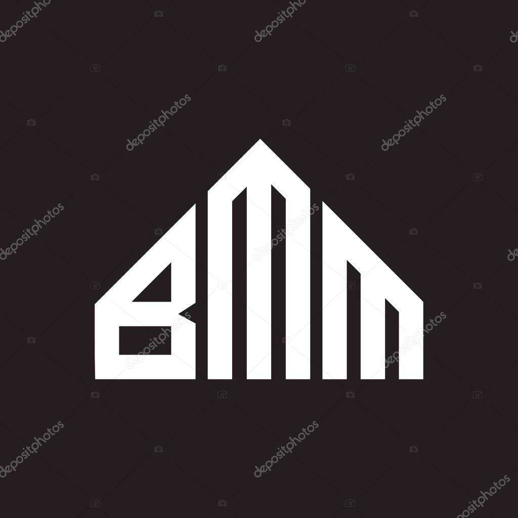 Diseño del logotipo de la letra BMM. BMM monograma iniciales letra logo ...