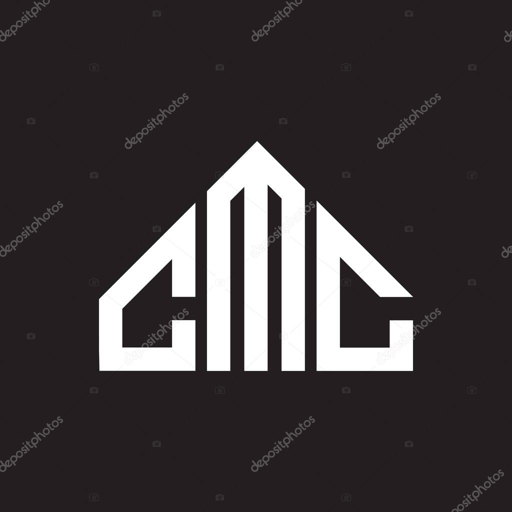 Diseño del logotipo de la letra CMC. CMC monograma iniciales letra logo ...